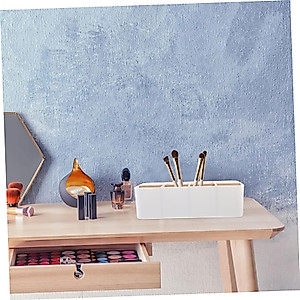 FONDOTIN Practical Bathroom Organizer Storage Container Detachable Storage Holder for Home Supplies Multi Purpose Design for Silverware Toiletries and More Ideal for Decluttering and Organization