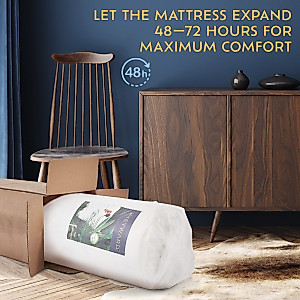 Heyward Premium Memory Foam Sofa Bed Replacement Mattress for Twin Size Sleeper | 4.5” Inch | CertiPUR-US Certified | Washable Material w/Non-Slip Base | 75”L x 38”W x 4.5”H