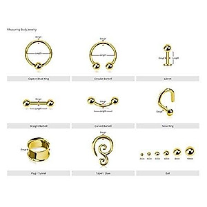 WILDKLASS Plain Shield Helix, Ear Cartilage Cuff Barbell 316L Surgical Steel (Steel)