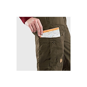 Fjällräven Vidda Pro Ventilated Trousers Dark Olive 48 (US Mens 32) R