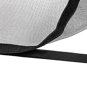 Magnetic Garage Door Screen 10x8ft, Durable Fiberglass Garage Hand Free Doors Screen with Powerful Magnets, Easy Assembly