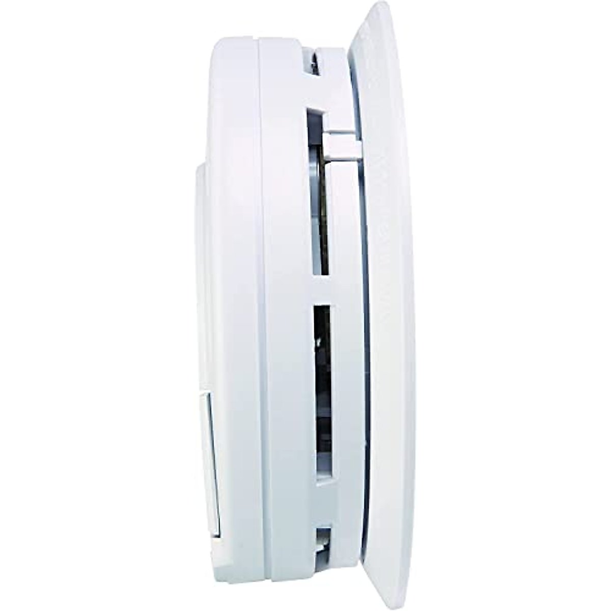 Kidde Smoke Detector, Hardwired Smoke Alarm with Battery Backup, Front-Load Battery Door, Test-Silence Button, White