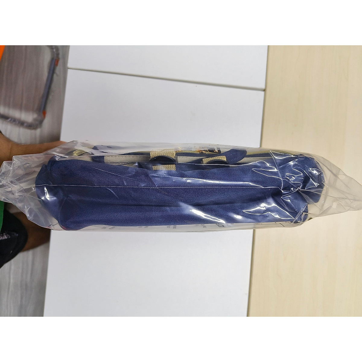 VSNOON Travel Laptop Backpack, 17.3 Inch Business Backpack with USB Charging Port, Water Resistant College School Computer Bag for Women & Men Gift, Work Bag Bookbag Casual Daypack，Blue