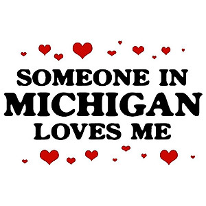 CafePress Loves Me In Michigan Mug Ceramic Coffee Mug, Tea Cup 11 oz