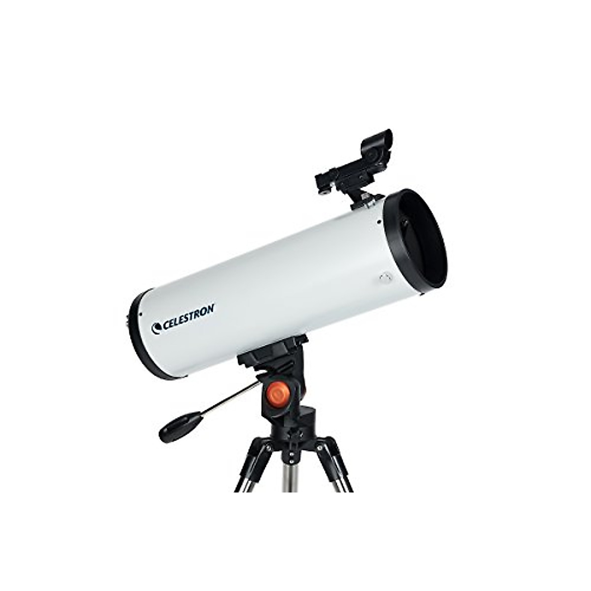 Celestron 21079 Cometron 114AZ Reflector Telescope, White & AstroMaster Telescope Accessory Kit
