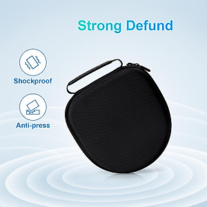 XANAD Carrying Case for Sony, Beats, JBL, OneOdio, Soundcore Anker Life Q20, M-Audio HDH40, Bose, Audio-Technica, AKG, Behringer, Philips - Travel Protective Carrying Storage Bag