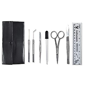 DR Instruments Intermediate Dissection Kit - Stainless Steel - Kit 62 - Single Fold Case