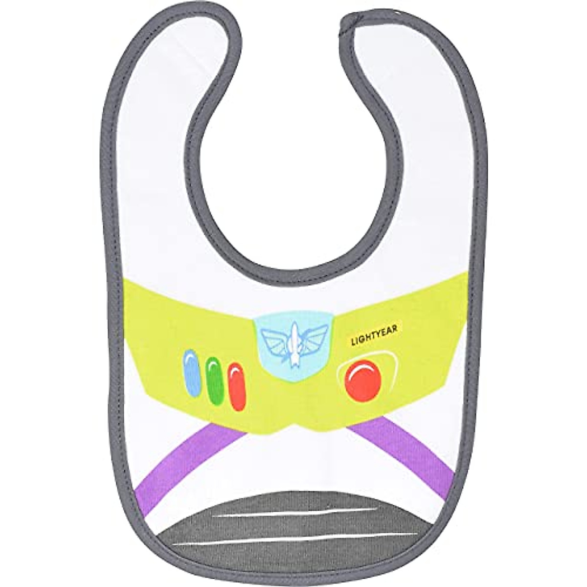 Disney Pixar Baby Boys 6 Pack Bibs Toy Story Incredibles Nemo Monsters Infant