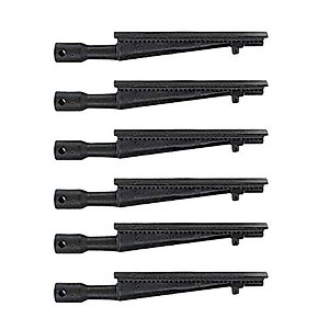 Grill Parts Gallery Replacement Cast Iron Burner for Select Brinkmann 810-2720-0, 810-4435-2, Nexgrill 720-0082-S-05, Gas Models, 6-Pack