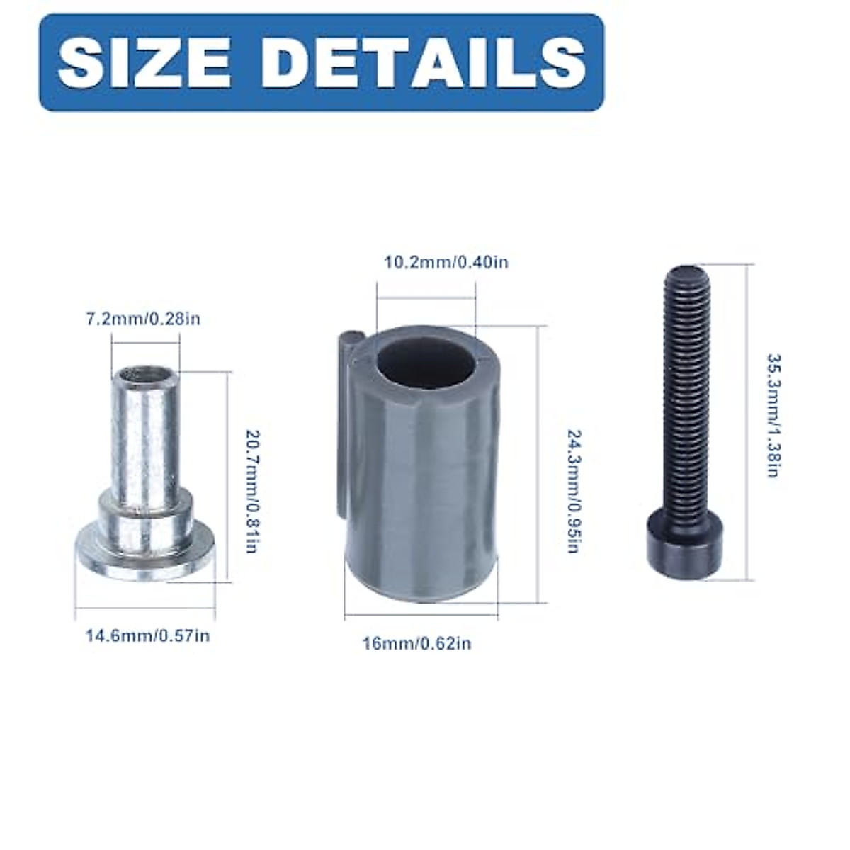 AUMEL Felling Dog Spike Chain Catcher Kit for HUSQVARNA 362 365 371 372 371XP 372XP Chainsaw