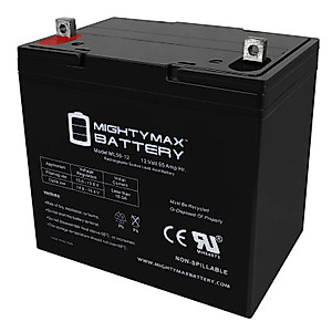 Mighty Max Battery 12V 55Ah SLA Battery for MotorGuide VariMax Trolling Motors