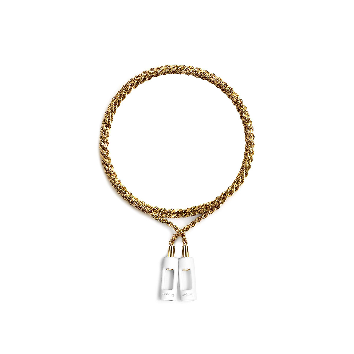 Tapper 18K Gold Plated Rope Chain for AirPods & AirPods Pro