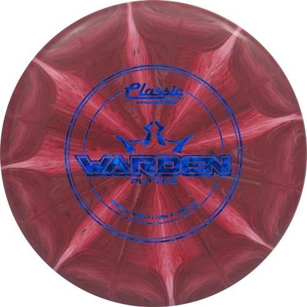 Dynamic Discs Classic Blend Burst Warden Putter Golf Disc [Colors May Vary] - 173-176g