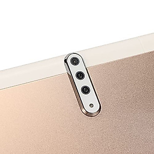 10 inch Android 11 Tablet PC, 3G Network Calling Tablet, 2GHz Octa Core CPU, Front 2MP Rear 5MP, Dual SIM Standby, 6000mAh Battery, 32GB ROM 3GB RAM 10Inch Laptop Tablets(Gold)