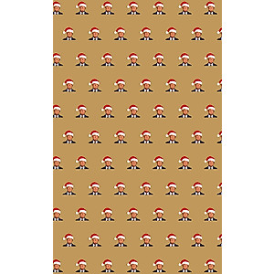 ZIGFRUIT 10 Sheets Funny Trump Christmas Holidays Wrapping Paper Roll for Gifts 17”x27.5” Per Sheet（10 Sheets in A Roll Not Folded Sheets）
