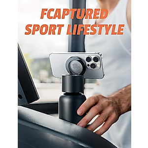 AINOPE Travel Water Bottle for the Coldest Water Bottle with Handle, 24oz Smart Water Bottle Stainless Steel for Magsafe, Metal Cup Phone Holder Sports Gym Work Leak Proof BPA-free Adjustable Angles