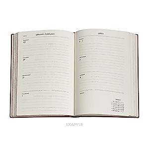Paperblanks 18 Month Diaries 2023-2024 Kara-ori | Horizontal | Midi (130 × 180 mm)