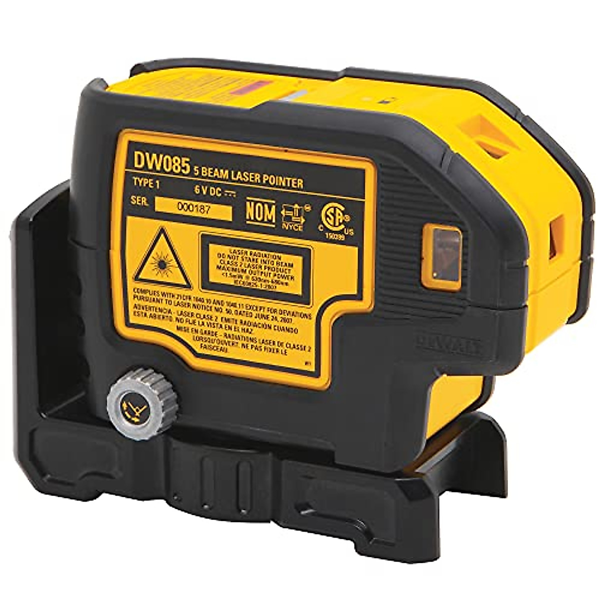 DEWALT Laser, 5-Beam (DW085K) , Black