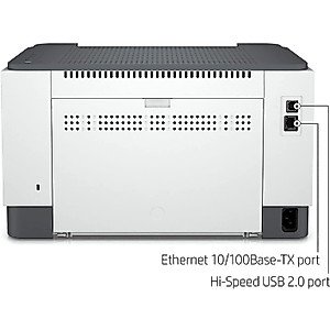 HP (Renewed) Laserjet M209dwe Single-Function Wireless Monochrome Laser Printer for Home Office - Print only - 30 ppm, 600 x 600 dpi, 8.5" x 14" Legal, Auto Duplex Printing, Ethernet