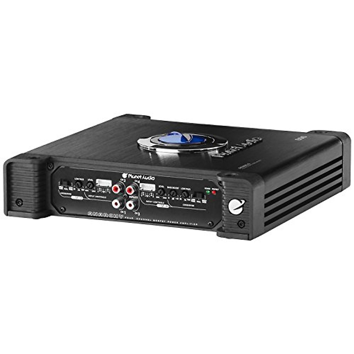 Planet Audio AC800.4 4 Channel Car Amplifier - 800 Watts, Full Range, Class A/B, 2-4 Ohm Stable, Mosfet Power Supply, Bridgeable