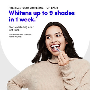 SmileDirectClub Teeth Whitening Kit with Lip Balm - 4 Pack 1.4ml Gel Pens - Professional Strength Hydrogen Peroxide