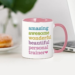 CafePress Personal Trainer Mugs Ceramic Coffee Mug, Tea Cup 11 oz