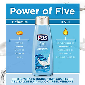 VO5 Shampoo/Conditioner 2 in 1 Moisturizing 12.5 Oz