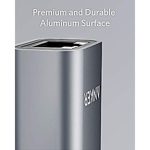 Anker USB C to Ethernet Adapter, Portable 1-Gigabit Network Hub, 10/100/1000 Mbps, for MacBook Pro, iPad Pro 2019/2018, ChromeBook, XPS, Galaxy S9/S8, and More