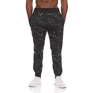 Spalding Mens Competition 2.0 Joggers, Black Marble, M