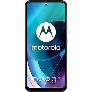 Motorola Moto G71 5G Dual-SIM 128GB ROM + 6GB RAM (GSM Only | No CDMA) Factory Unlocked Android Smartphone (Iron Black) - International Version