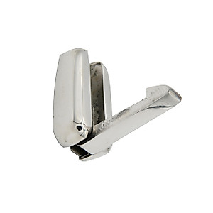 Vinland Marine 304 Stainless Steel Spring Loaded Folding Coat Hook 2" x 1.15" Retractable Wall Hook, Foldable Hooks, Boat Accessories Marine Hardware