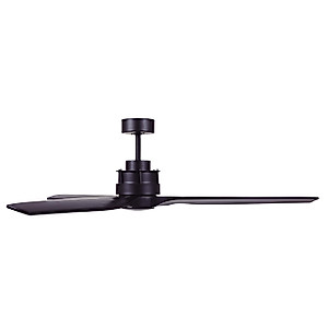 Lucci Air 210508010 Akmani DC Ceiling Fan, Black