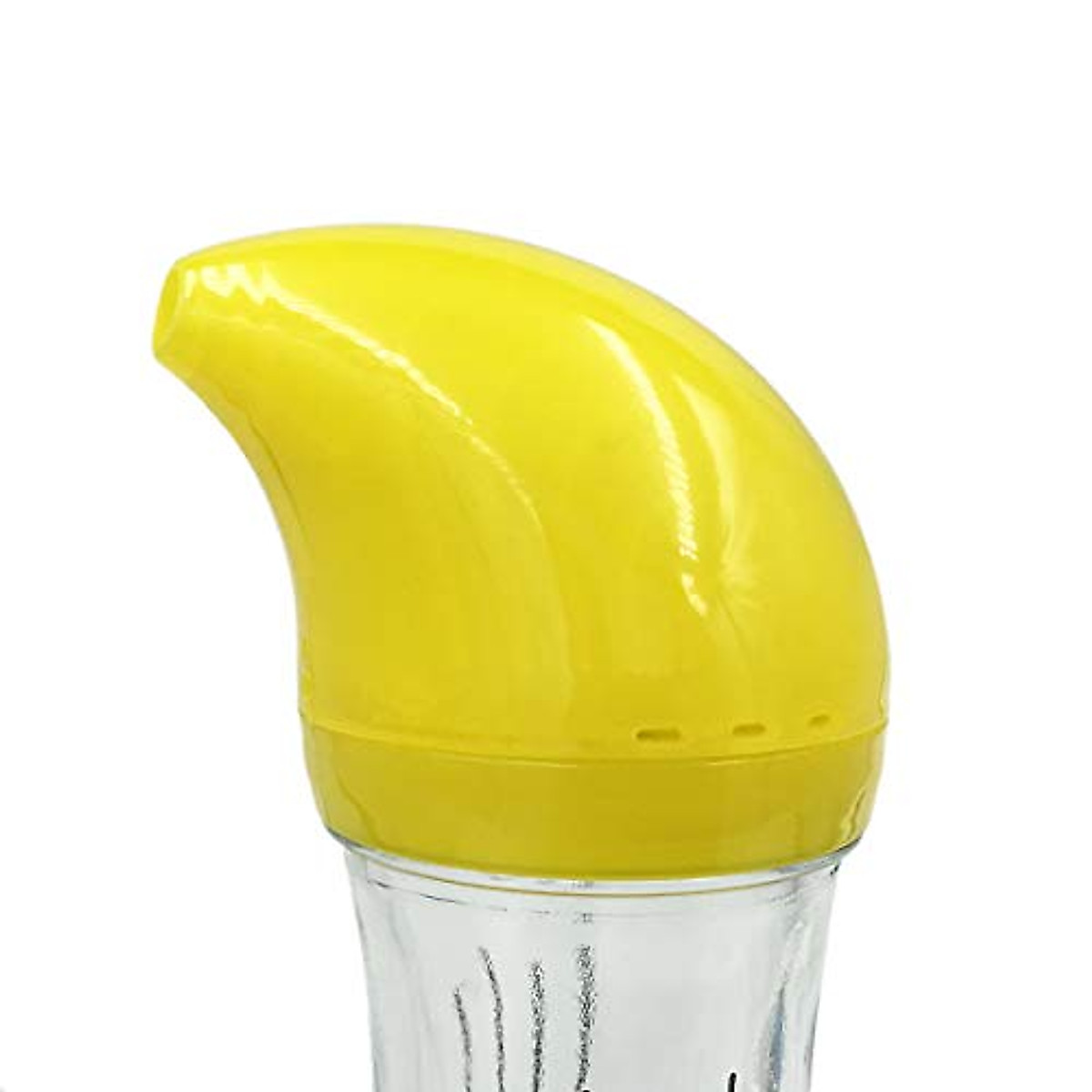 Chirpy Jug Glass Water Carafe Tweeting Bottle 34oz (1L) Yellow