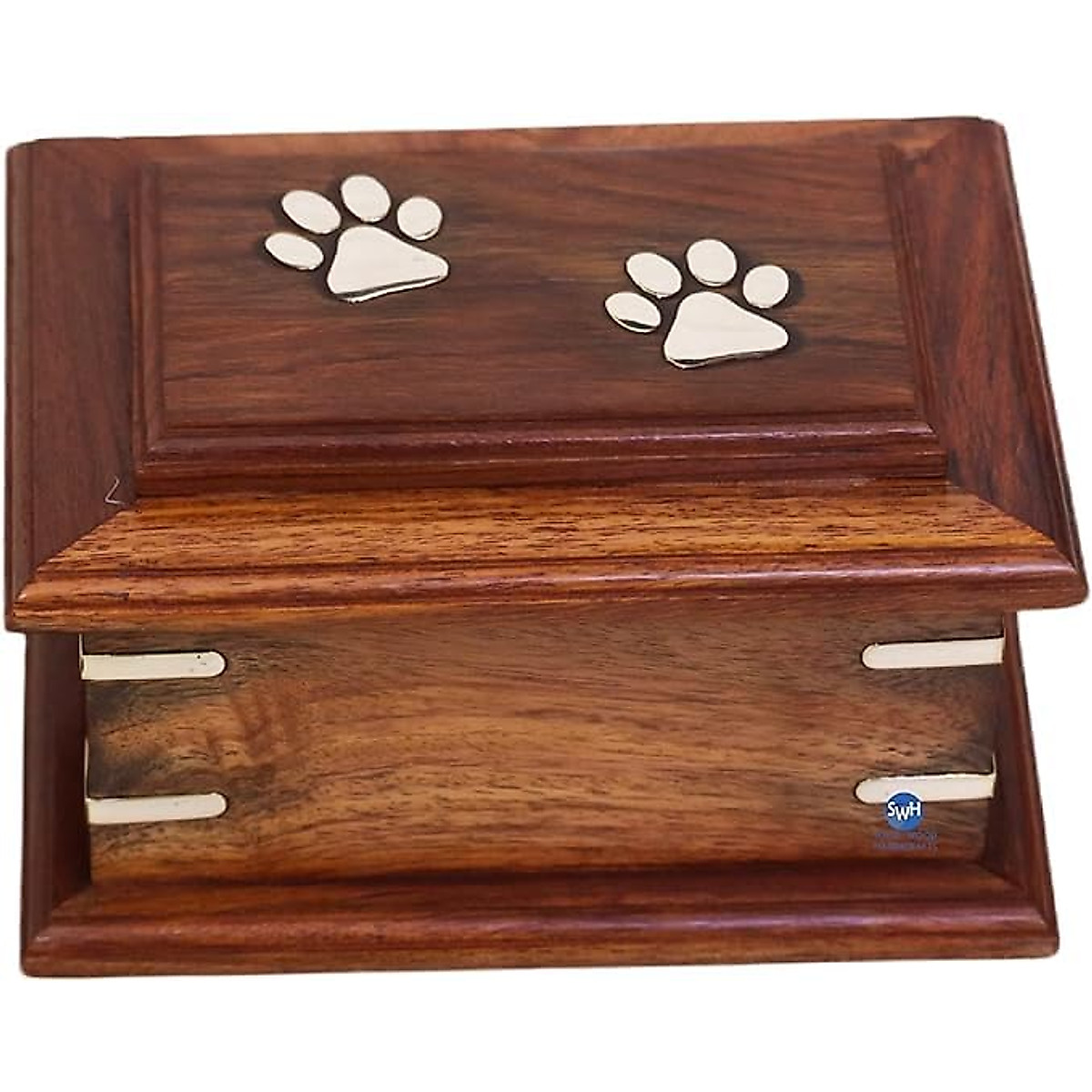 Wooden Urn Box For Pet Ashes | Wood Cremation Urns For Cat and Dog Ashes | Keepsake Urns | Funeral Urns | Handmade Urns | Burial Urns (A)