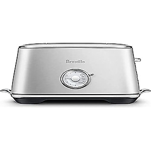 Breville BTA735BSS Toast Select Luxe 2-slice Toaster, Brushed Stainless Steel