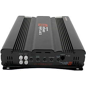 Cerwin-Vega CVP 400W RMS 1 Channel Class AB Monoblock Amplifier, High Power Car Audio Amp with 2-Ohm & 4-Ohm Stability, Enhanced Bass Boost for Car Speakers, Single Channel Systems CVP2000.1D