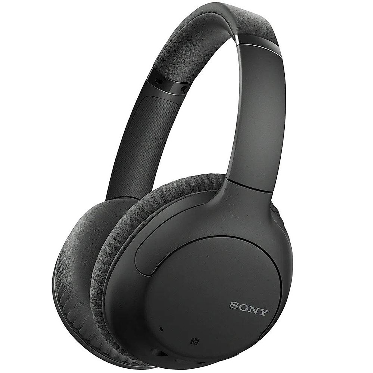 Sony WH-CH710N Wireless Noise-Canceling Headphones Bundle with Deco Gear Headphone Case and Stand for The WHCH710N Model Headphones (Black)