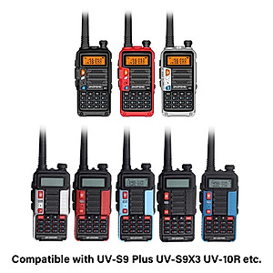 BAOFENG UV-S9 Plus Battery Eliminator Car Charger 2800mAh DC 12V Compatible with UV-S9X3 UV-S9 Etc