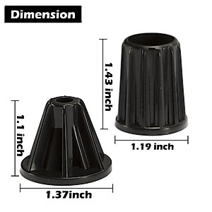 Newkiton 4Pcs Set Archery Broadhead Wrench, Fix Blade and Protect Fingers (2 of Each Kind)