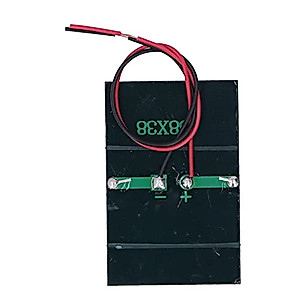 Solar Light Control Panel Kit 1.2V Solar Light Control Board Charging Protection PCB Solar Lawn Lamp Control Board Set with Instruction Manual