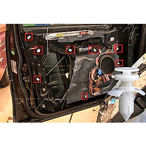 Rexka 30pcs Door Lower Trim Panel Clips for Ford W704958-S300 Excursion Lincoln Town Car