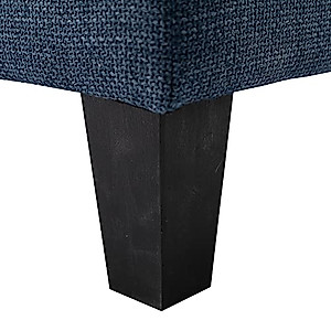 HAUSHECK Modern 4 Seater Sofas, U Shaped Modular Set with Ottomans, Sectional Couches for Living Room, Apartment, 108.66" L x 60.63" W x 32.68" H, Navy