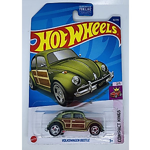 Hot Wheels 2022 - Volkswagen Beetle - Compact Kings - 2/5 - Green