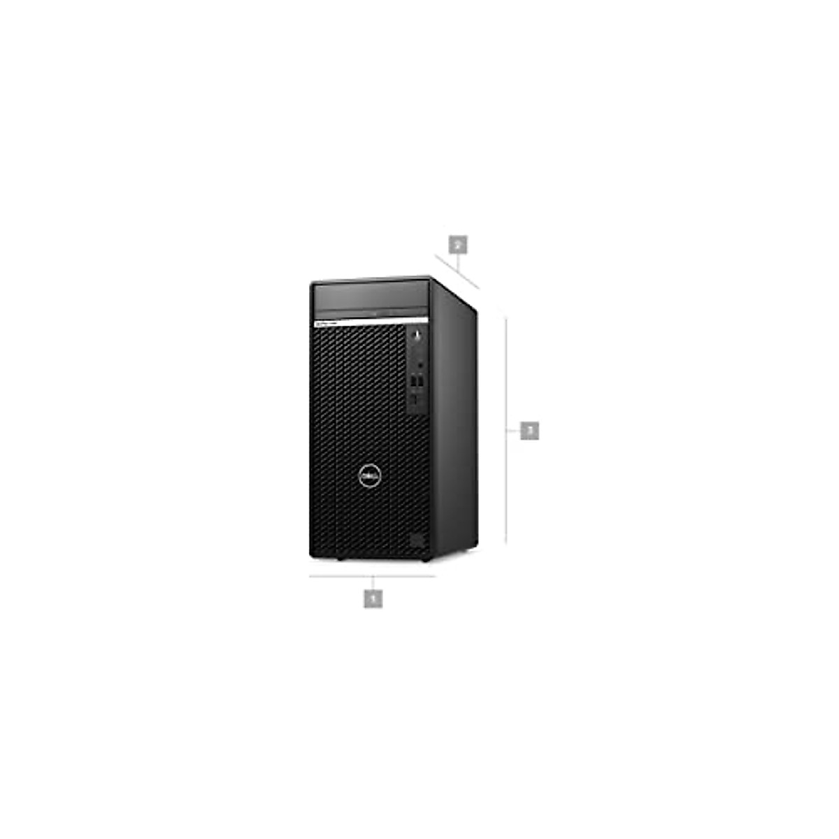 Dell Optiplex 7000 7000 MT Mini Tower Desktop (2022) | Core i7-1TB SSD + 1TB SSD - 16GB RAM - RX 640 | 12 Cores @ 4.9 GHz Win 11 Pro (Renewed)