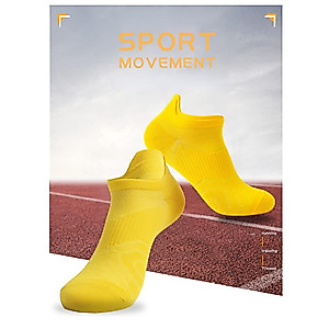 Women Athletic Socks No Show, Size 5-12 Women's Ankle Running Socks Low Cut Sports Hiking Socks 5/10 Pairs (Pink(10 Pairs))