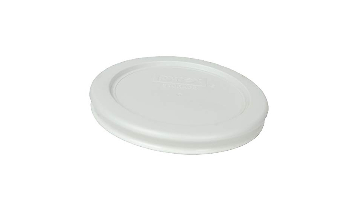 Pyrex Glass Bowls & White Lids Set | Durable Food Storage Solution