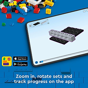 LEGO City Blue Monster Truck Off-Road Toy Playset with a Driver Minifigure, Imaginative Toys for Kids, Fun Gift for Boys and Girls Aged 5 Plus, Mini Monster Truck, 60402