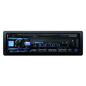 Alpine UTE-73BT Advanced Bluetooth Mech-Less Digital Media Receiver (Does not Play CDs)