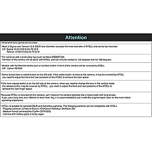 Silence Corner Atoll S Rotating Collar for Sony Mirrorless Cameras