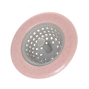 Floor Drain Kitchen Silicone Sink Strainer Filter Drain Pool Floor Bathtub Colanders Sewer Strainer Bathroom Drain Shower Accessories (Color : 1)